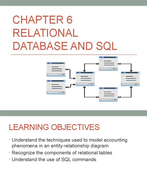 chapter 6 relational database and sql pdf databases relational database