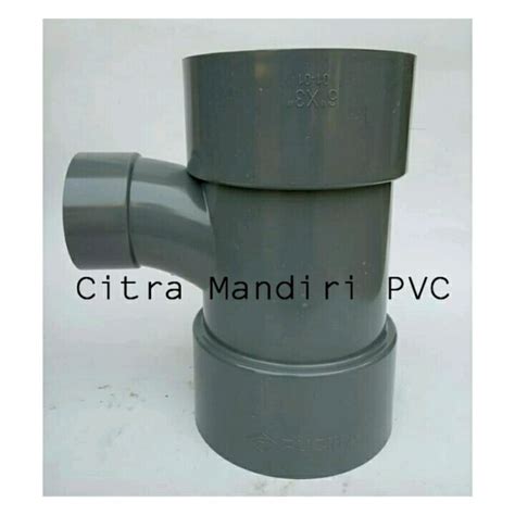 Jual Fitting PVC Rucika TY Tee Y LARGE RADIUS TEE 6 X 3 D LT 90
