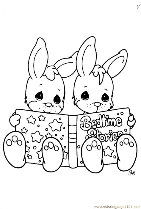Precious Moments Coloring Pages Clip Art Library