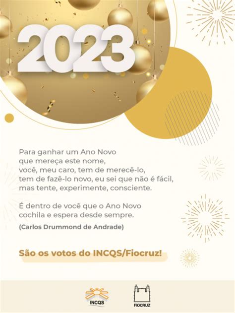 O INCQS Fiocruz Deseja Um Excelente 2023