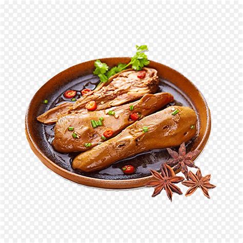 产品实物大料卤鸭头PNG图片素材下载 图片编号9844867 PNG素材网