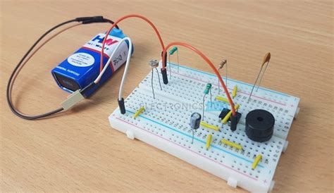 Light Sensor And Darkness Detector Circuit Using LDR And