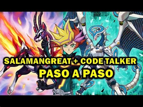 POTENTE FIREWALL DRAGON SALAMANGREAT CODE TALKER DECK PASO A PASO