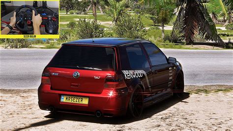 Forza Horizon 5 Volkswagen Golf R32 Steering Wheel Shifter