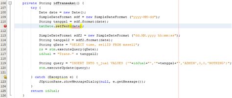 Java Cannot Find Symbol Symbol Method SetDate Date In Netbeans