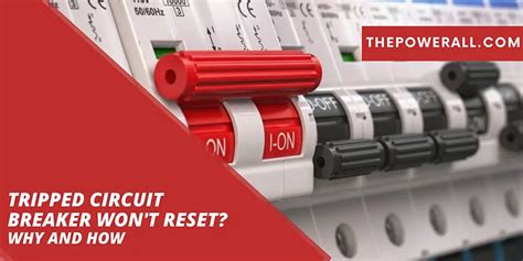 What Is A Tripped Circuit Breaker