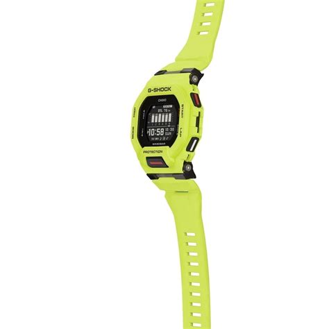 Reloj Casio G Shock G Squad Con Bluetooth verde flúor GBD 200 9ER