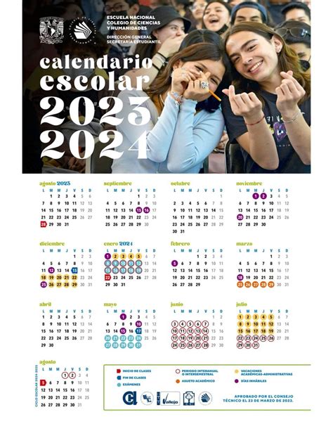 Calendario Escolar 2024 2025 Unam Image To U