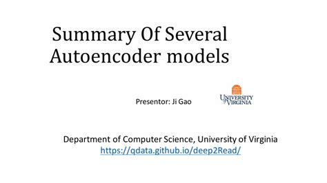 pdf summary of several autoencoder models github pages€¦ · adversarial autoencoders alireza