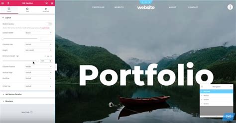 Create Flawless Hero Section Scrolling And Motion Effects With Elementor