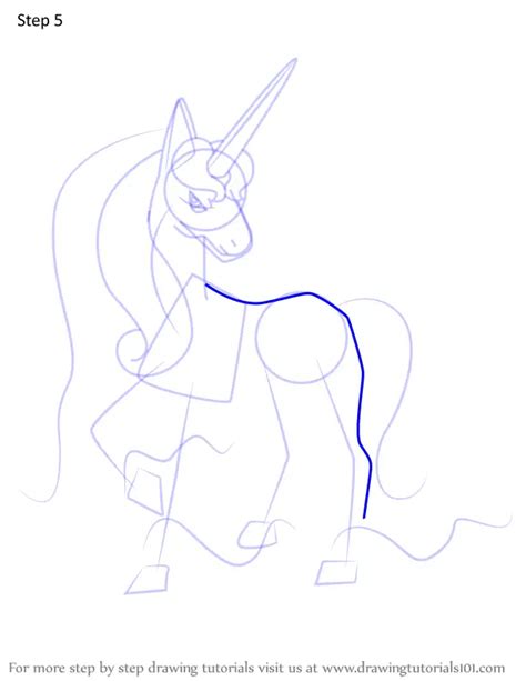 How To Draw Galarian Rapidash From Pokemon Pokemon Step By Step