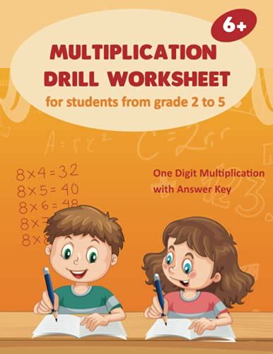 Multiplication Drill Worksheet Learn The Core Multiplications One