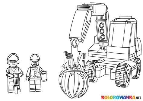 Kolorowanki Lego City Kolorowanka Net