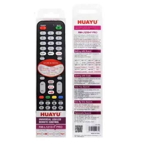 Keyin RM 1107 5 HUAYU RM L1210 F Pro Universal LED TV Remote Control