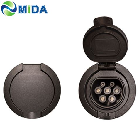 IEC 62196 2 EV Charger 32Amp 3 Phase Type 2 Female EV Connector Socket