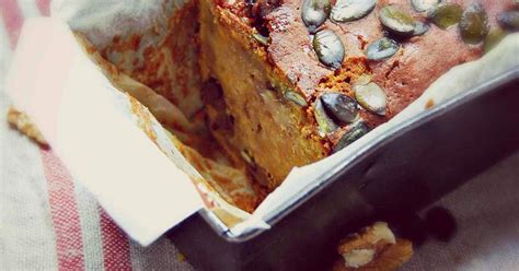 Cake au potiron noix et clémentine