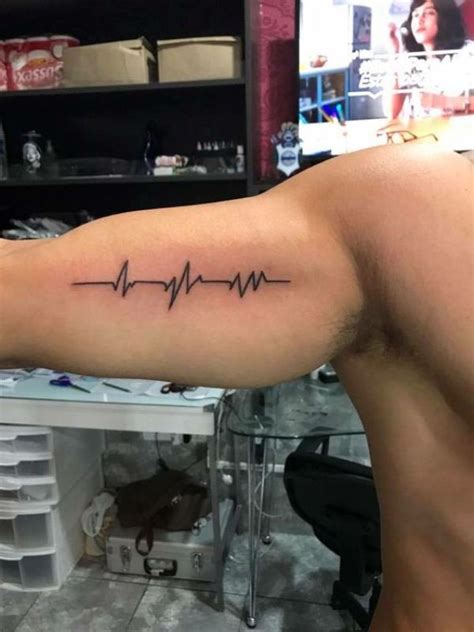Ideas para Tatuajes Línea de la Vida y Signos Vitales TOP 2024