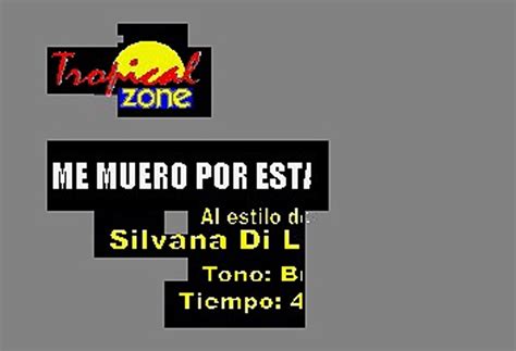 Me Muero Por Estar Contigo Silvana Di Lorenzo Karaoke Vídeo
