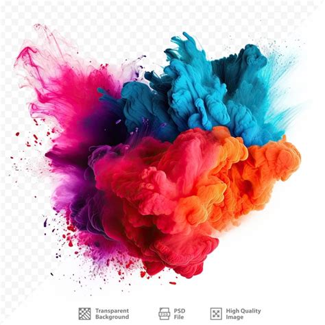 Uma Imagem De Uma Aquarela Em Um Fundo Transparente Um Respingo