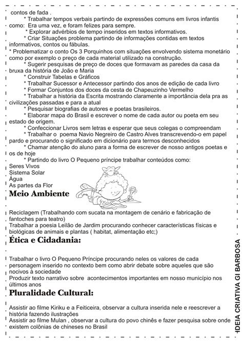 Lipitipi Atividades E Projetos Fundamental I Projeto Mundo Da Leitura