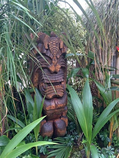Pin On Tiki Moai Totem