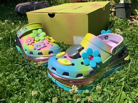 LAZY OAF X Crocs Mega Crush Clog Limited Collaboration UK W5 W6 W7