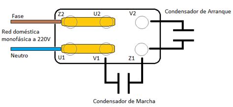 Como cambiar el sentido de giro de un motor monofásico a 220V Zuendo