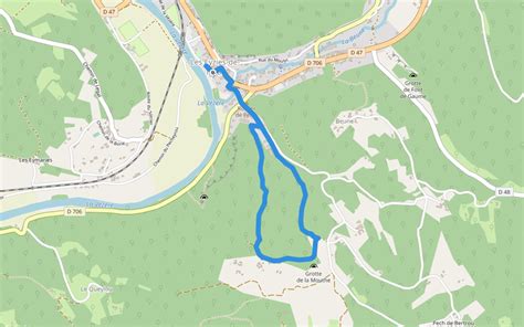 Loop Of The Mouthe Hiking Trail Les Eyzies Nouvelle Aquitaine Pacer