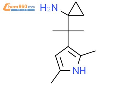 2229609 28 1 1 2 2 5 Dimethyl 1H Pyrrol 3 Yl Propan 2 Yl Cyclopropan