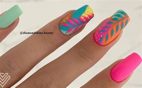 Neon Nails Are Here To Brighten Your Summer Fashionisers