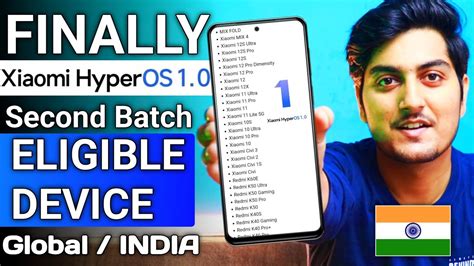 Xiaomi Hyperos Second Batch Official Eligible Devices List Global