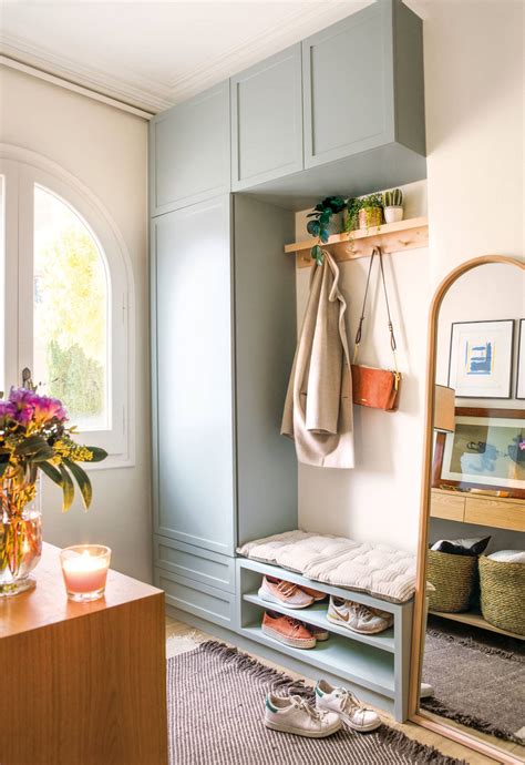 15 ideas para decorar un recibidor pequeño de forma bonita y útil