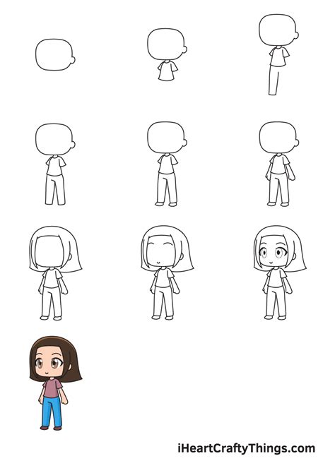 Cute Easy To Draw Gacha Life Characters Crumpton Gosaing