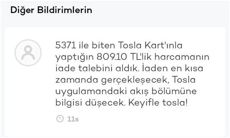 Tosla Para İademi Hala Hesabıma Göndermedi Şikayetvar