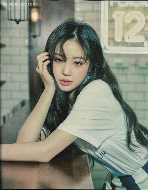G i dle 여자 아이돌 10 Star magazine 181110 SOOJIN 포즈 얼굴 사진 예쁜 여자 얼굴