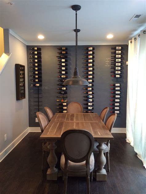 Wine Walled Dining Room Dinning Room Decor Decor Home Living Room
