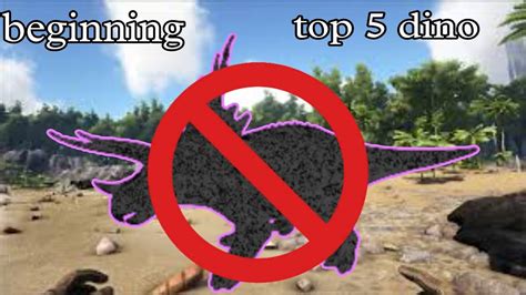 Top Beginning Dinos You Should Have To Tame Ark Survival Evolved