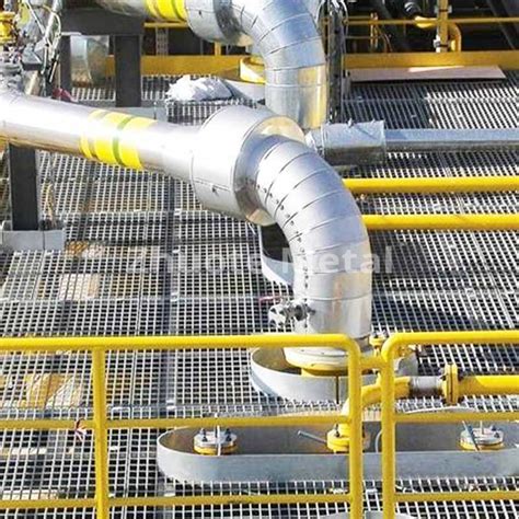 Platform Steel Grating Grated Walkways Steel Metal Grating For Walkways
