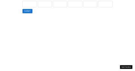 Mui One Time Password Input Examples CodeSandbox