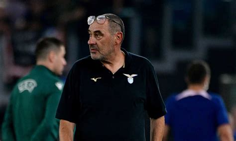 Lazio Sarri ora rischia davvero la quota dell addio è più che