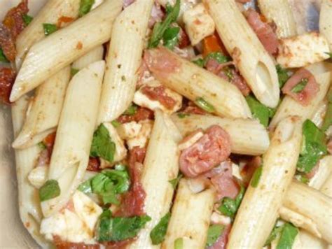Nudelsalat Italienische Art Mit Honig Senf Dressing Rezept Mit Video