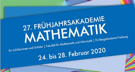 Fr Hjahrsakademie Der Tu Bergakademie Freiberg Anton Philipp Reclam