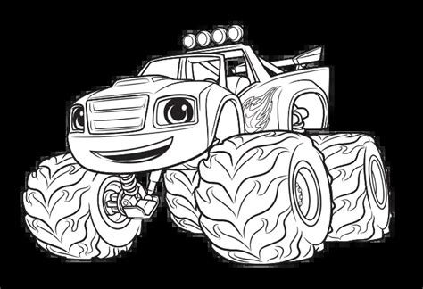 Dibujos De Blaze Y Los Monster Machine Para Colorear