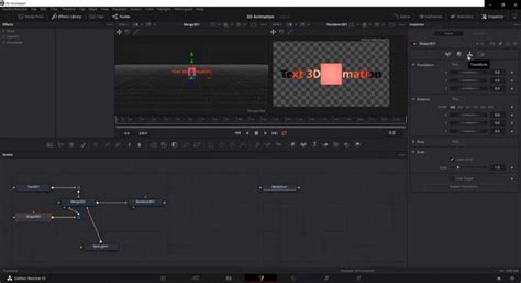 Fusion 3D Basics In DaVinci Resolve 16 Tech VideoStack
