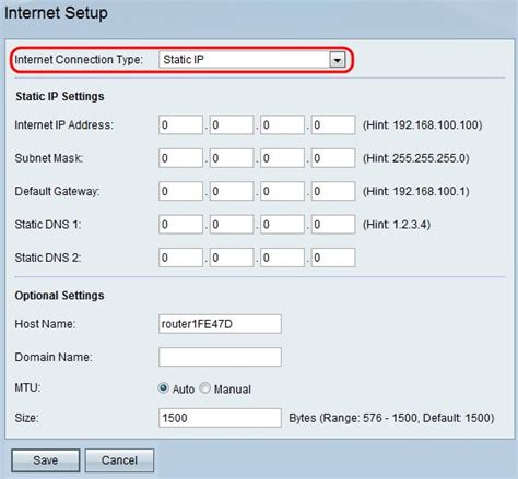 Configuración de IP estática en RV110W Cisco