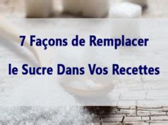 Fa Ons De Remplacer Le Sucre Conseils Ww Recettes Ww