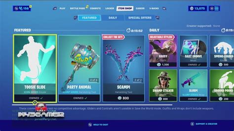 New Fortnite Item Shop YouTube