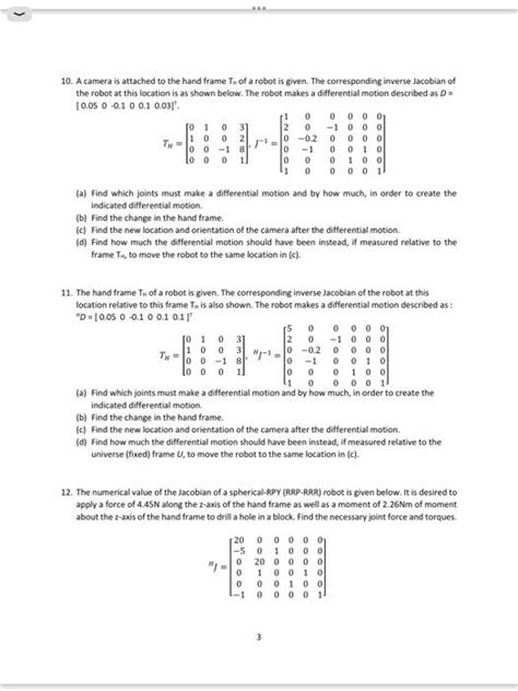 solved 1 write the differential operator matrix Δ for the