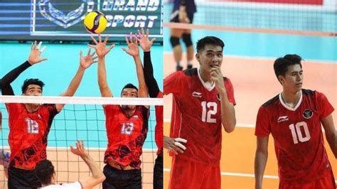 Hasil AVC Challenge Cup Timnas Voli Indonesia Kalah 2 3 Atas Thailand