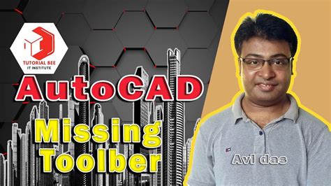 How To Recover Missing Ribbon Toolbar Main Menu In AutoCAD
